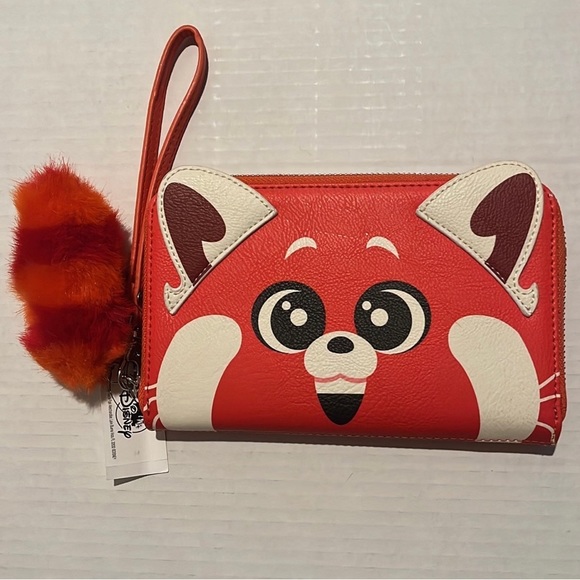 Loungefly | Bags | Disney Parks Turning Red Loungefly Wallet | Poshmark
